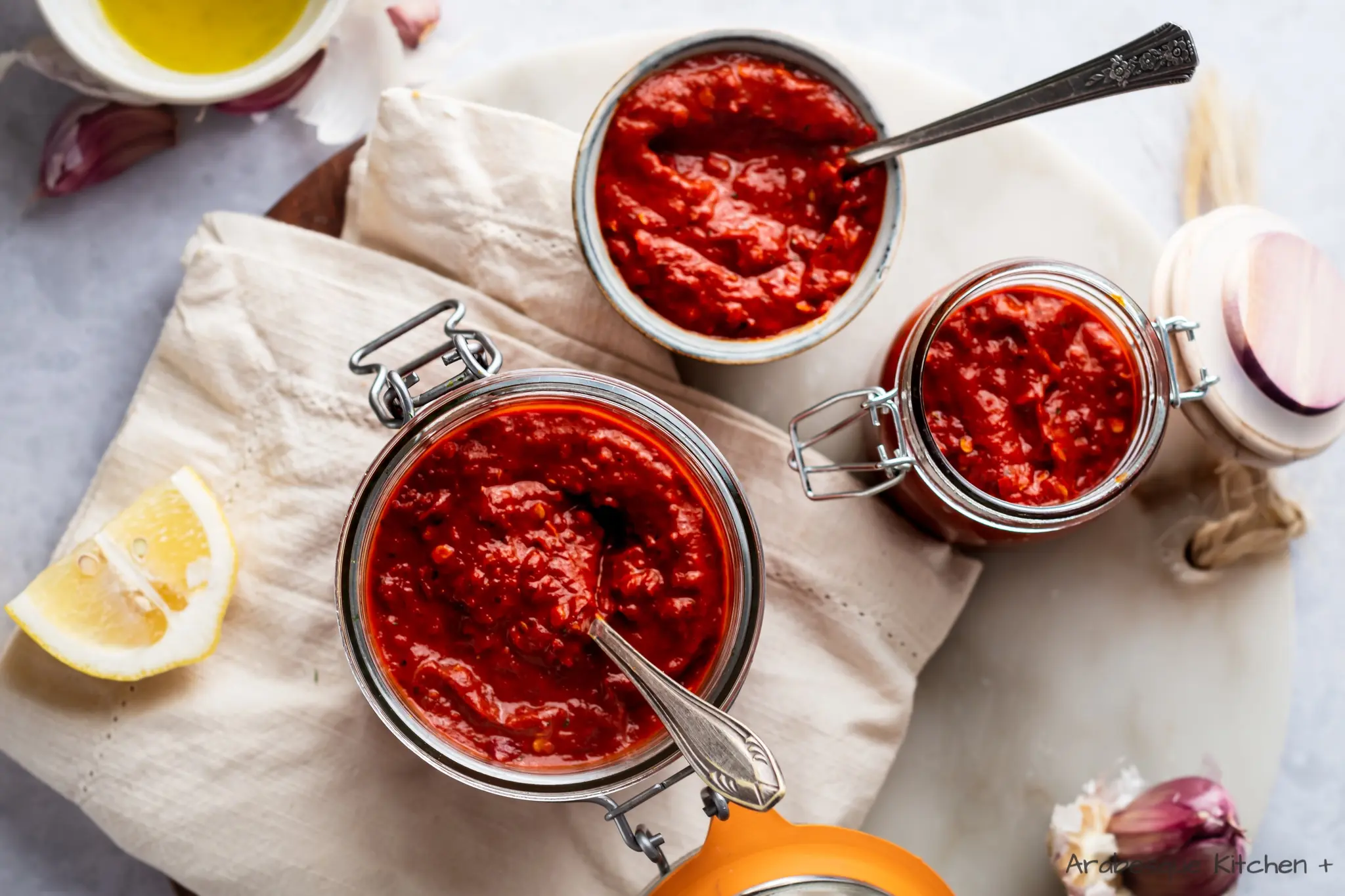 Harissa Recipe - Arabesque kitchen