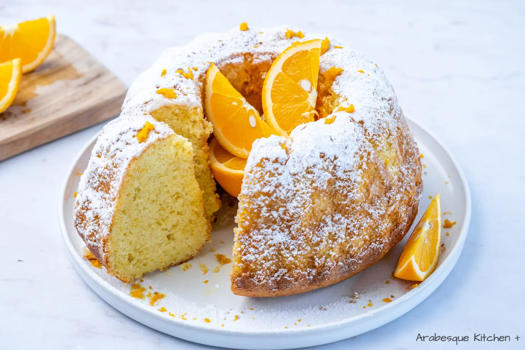 Moroccan Orange Cake Recipe - Arabesque kitchen